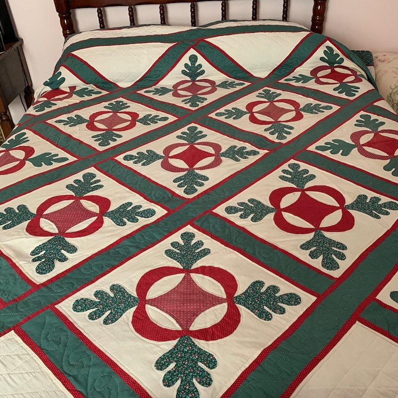 Oak Leaf Quilt Pattern - Etsy