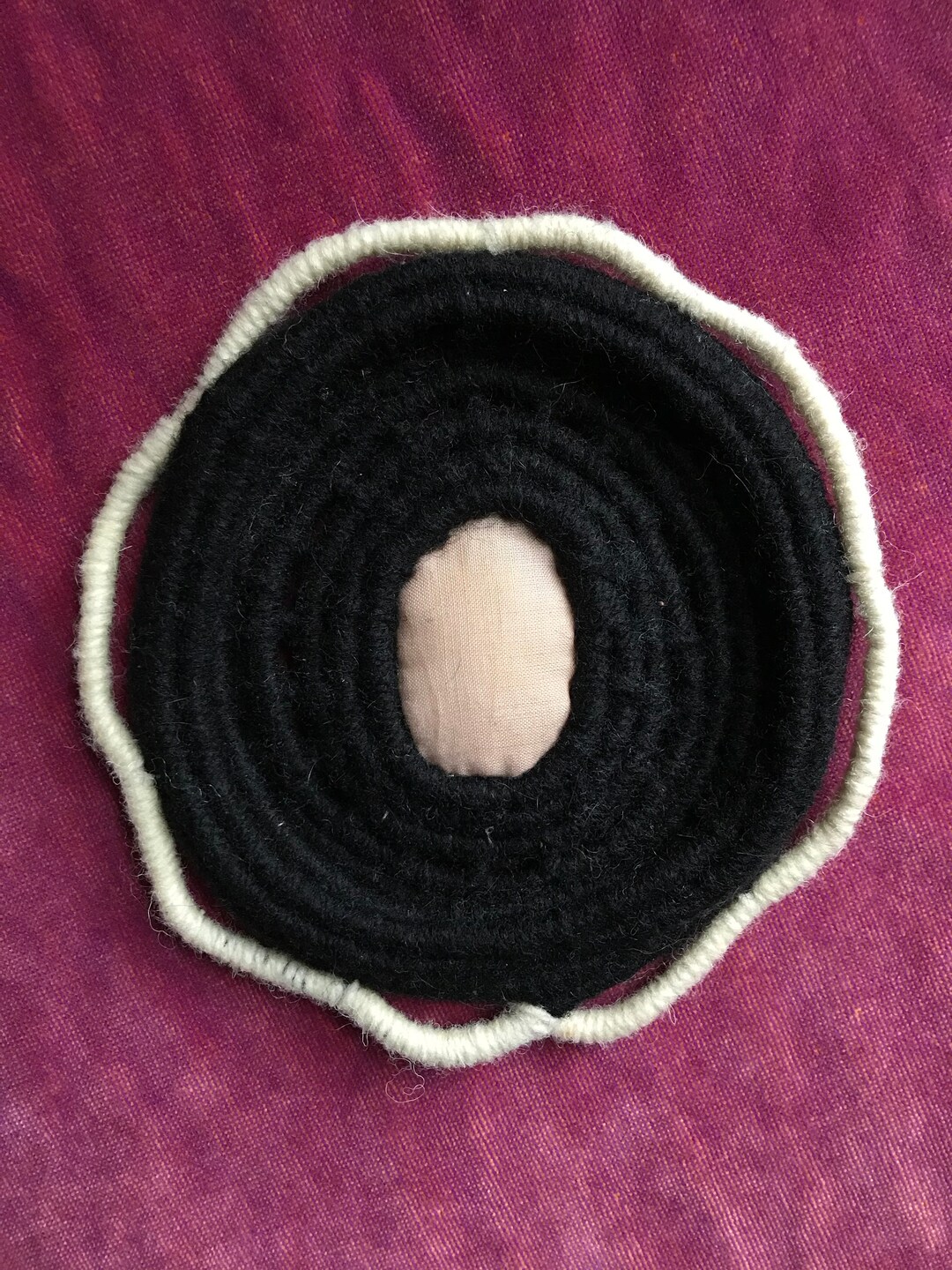 Coiled Frame Fiber Sculpture - Wall Hanging, Textile Art - Etsy