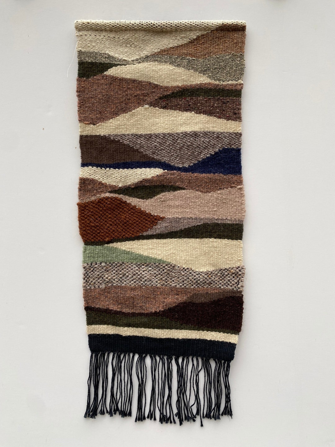 Woven Tapestry Landscape - Etsy