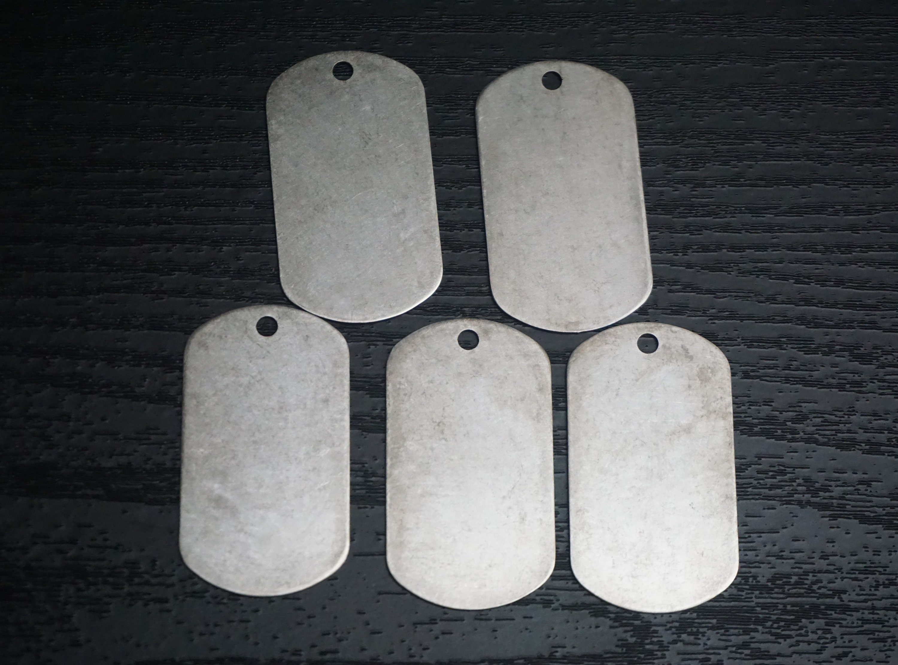 Personalized Titanium Military Dog Tag: Custom Cosplay, Pet, ID Tag - Etsy