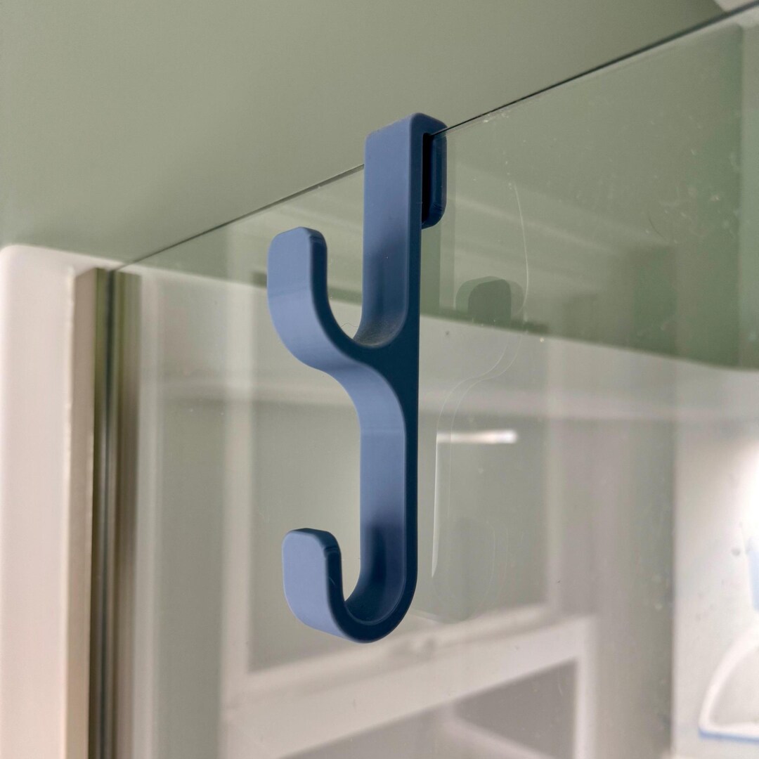 Personalized Towel Hook for Glass Shower Shower Hook Towel Hanger Coat ...