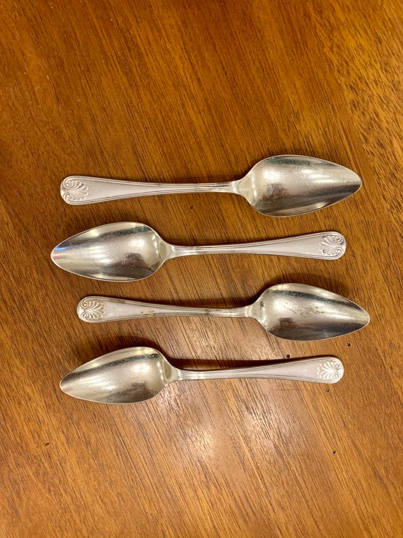 Vintage EPNS Sheffield England Silverplate Fruit Spoons | Etsy