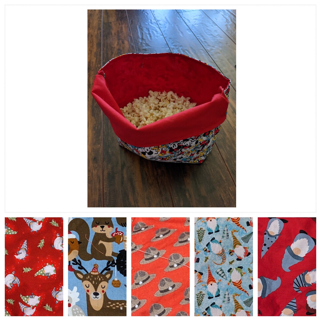 Reusable Microwavable Popcorn Bags - Etsy