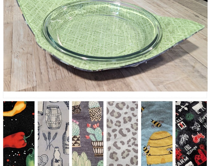 Reversible Pie Plate Cozy Printable Sewing Pattern and Tutorial - PDF ...