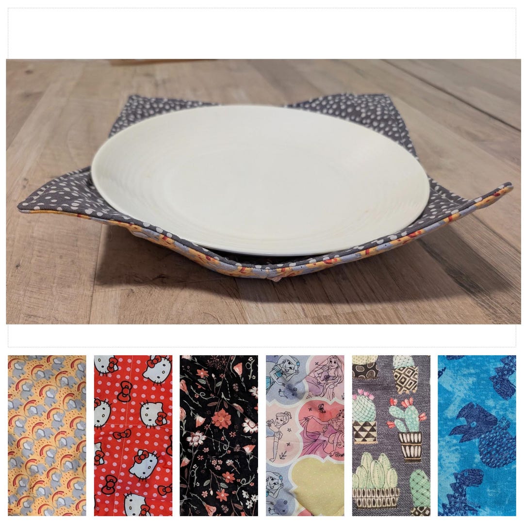 Microwavable Plate Cozy - Etsy