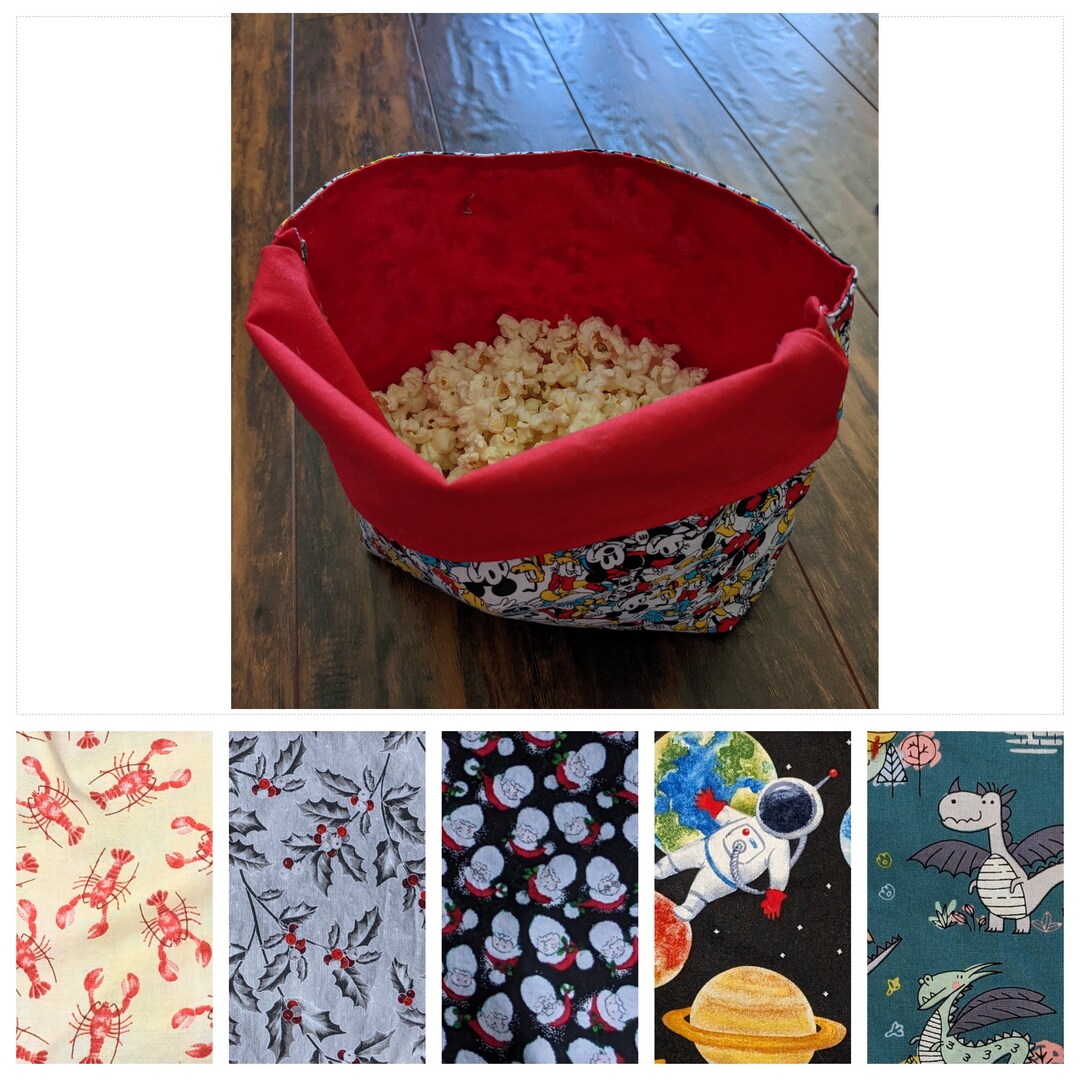 Reusable Microwavable Popcorn Bags - Etsy