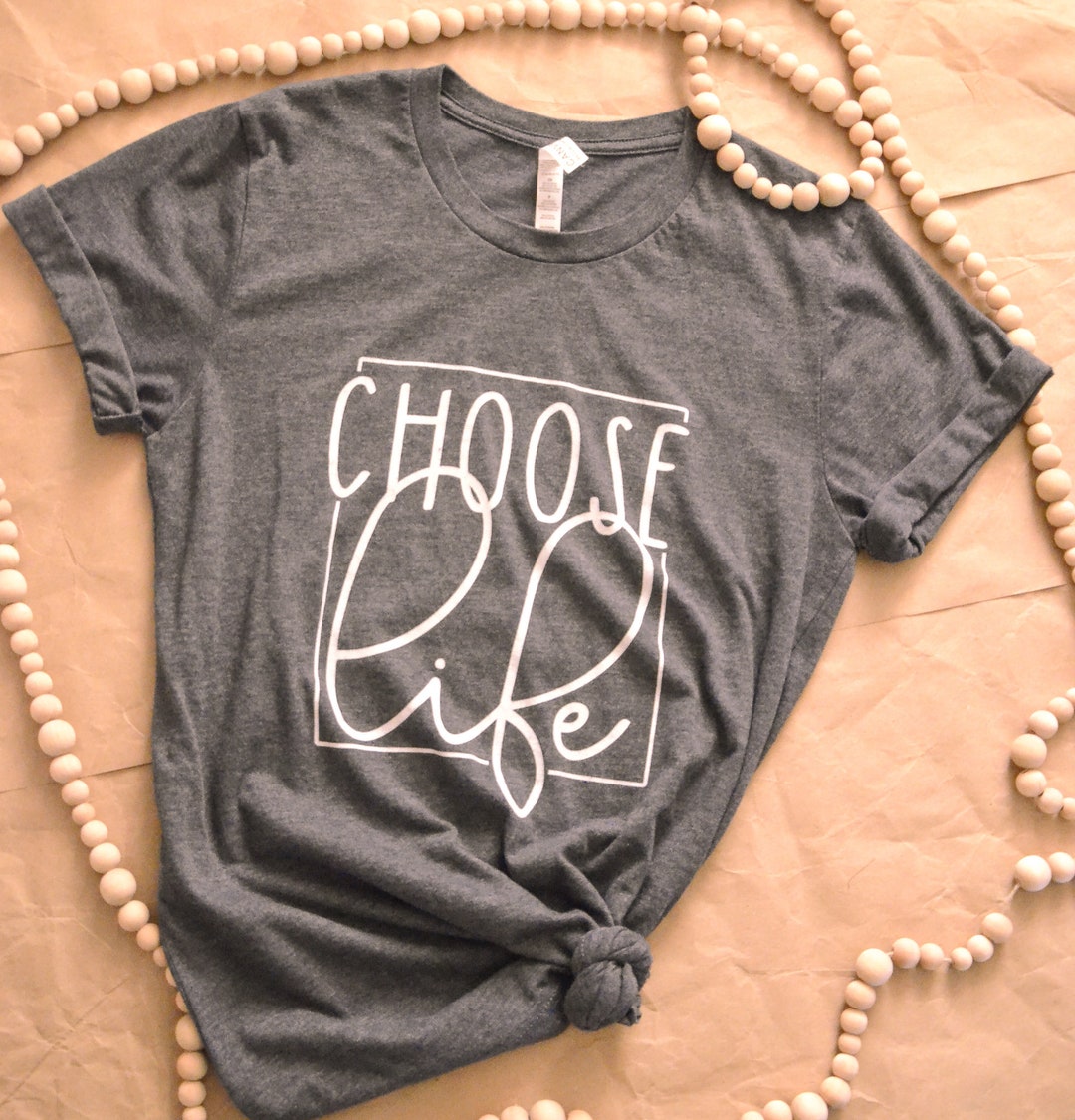 Choose Life Catholic Shirt | Catholic Quote T-shirt | Pro-life Quote ...