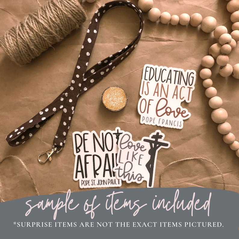 Catholic Teacher Bundle Catholic Gift Bundle - Etsy