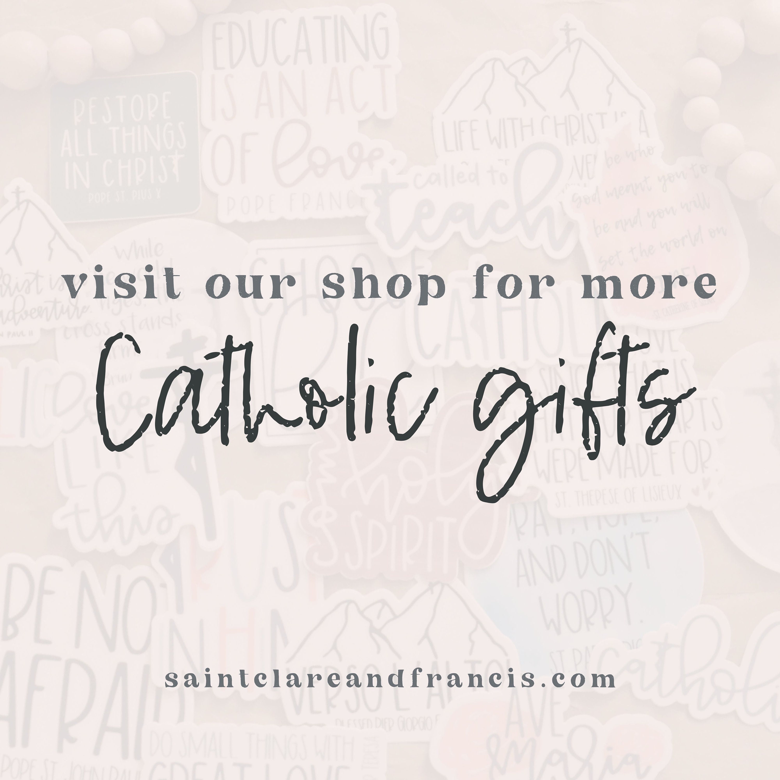 Choose Life Catholic Vinyl Sticker Pro-life Quote Sticker - Etsy