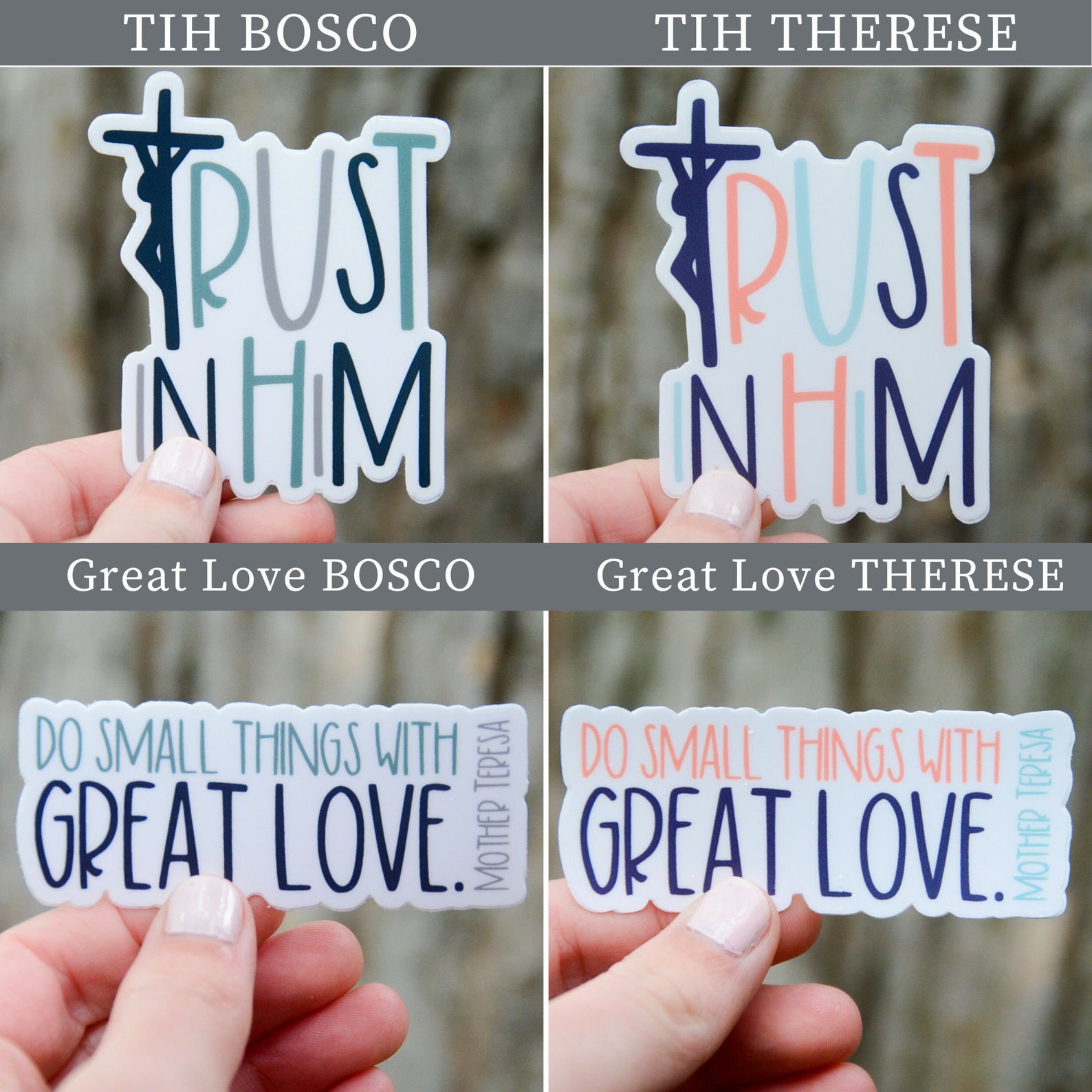 10 Pack of Catholic Saint Vinyl Stickers Custom Sticker - Etsy