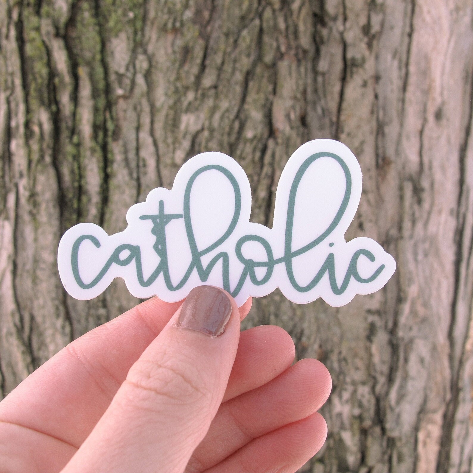 Catholic Vinyl Sticker Catholic Quote Sticker or Decal | Etsy