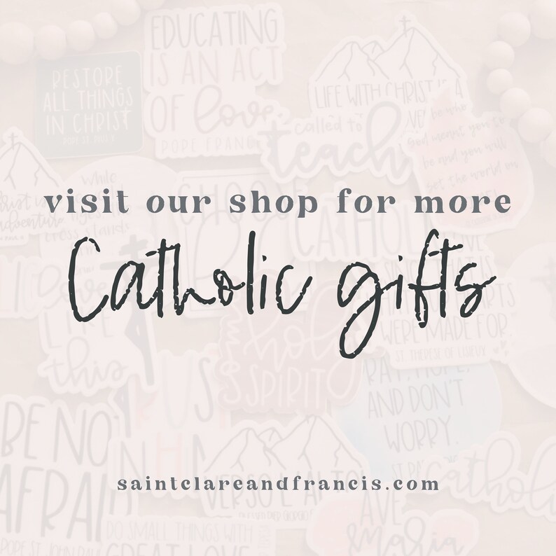 Catholic Teacher Bundle Catholic Gift Bundle - Etsy