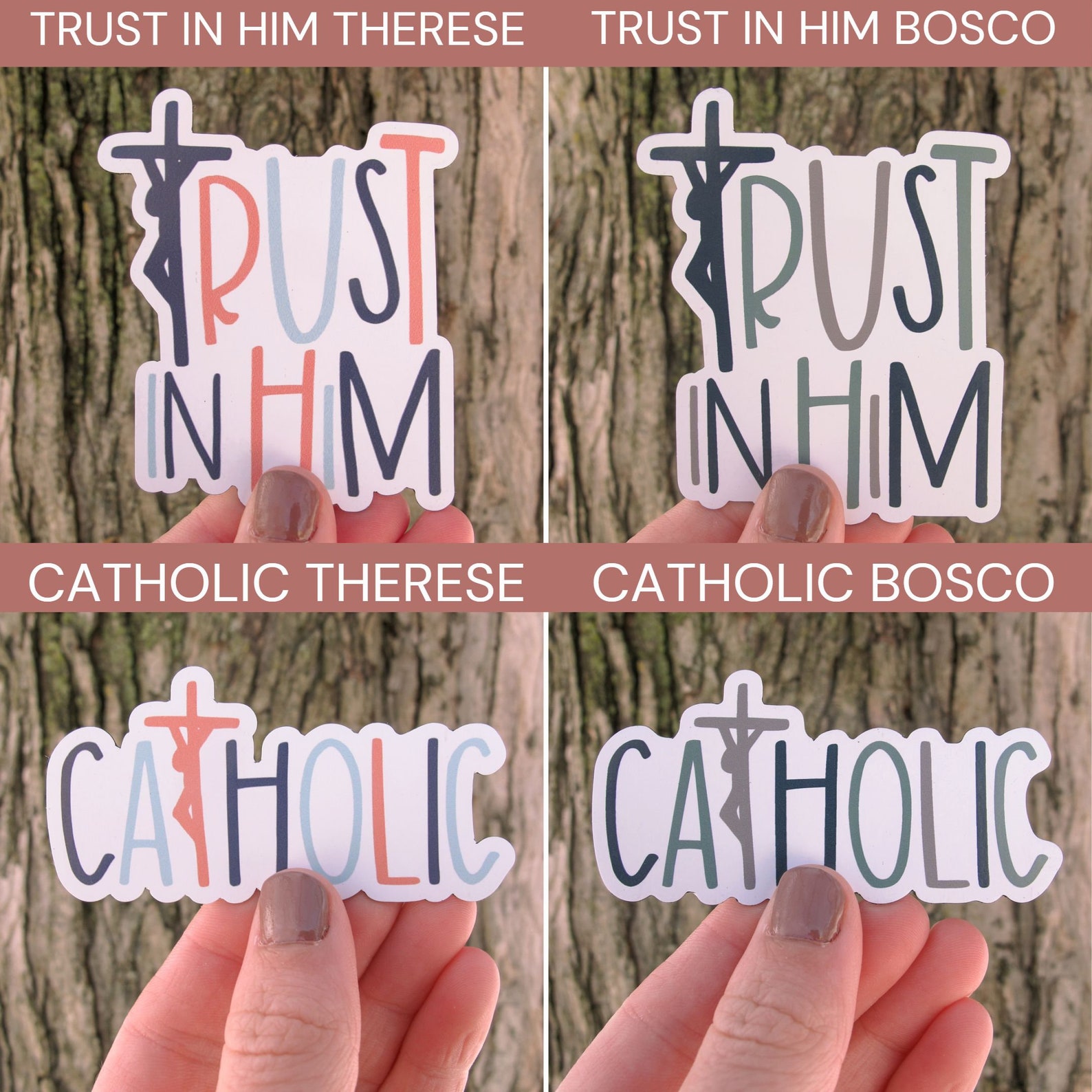5 Pack Catholic Magnet Bundle Catholic Saint Quote Magnet | Etsy