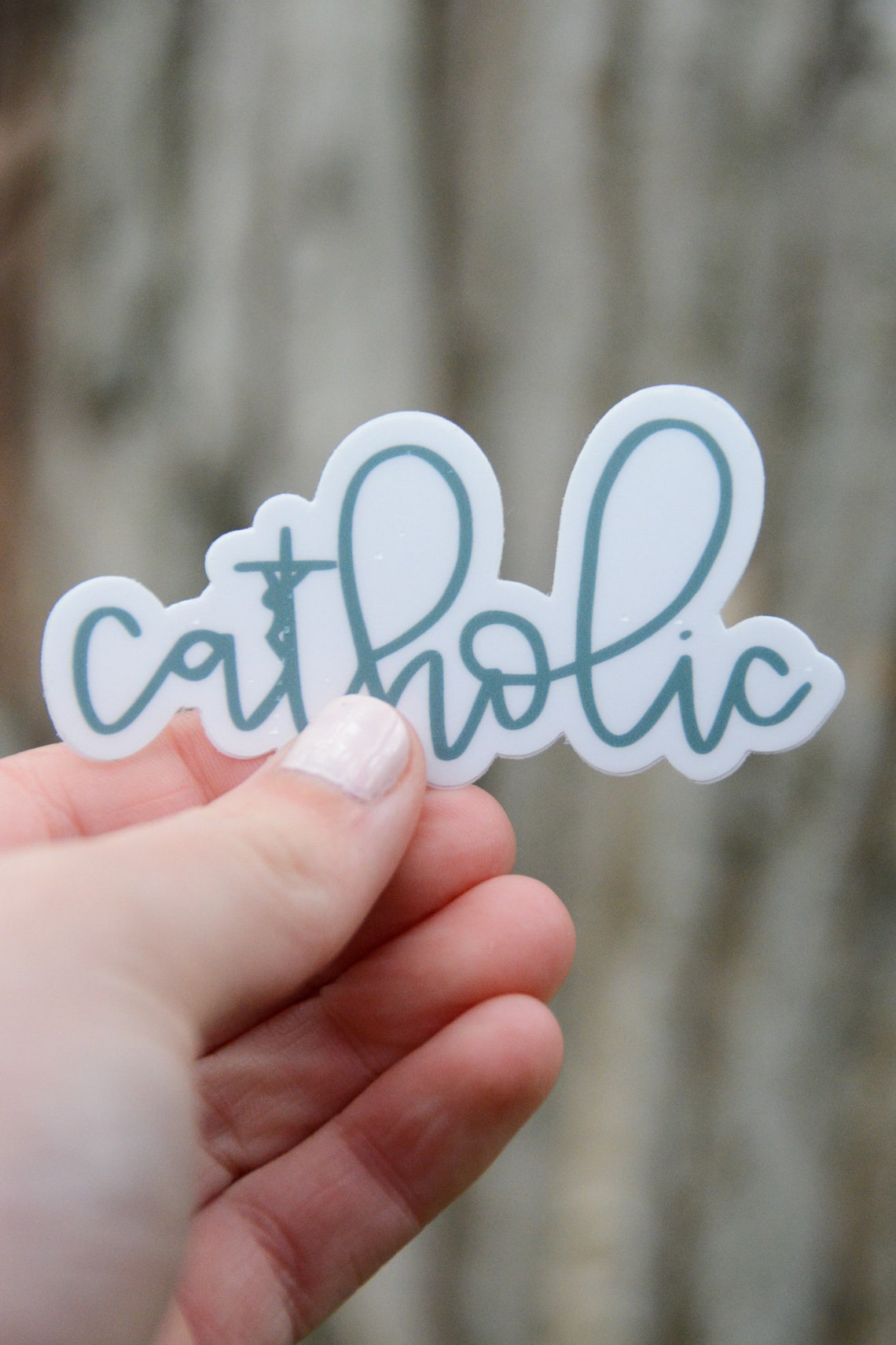 Catholic Vinyl Sticker Catholic Quote Sticker or Decal - Etsy