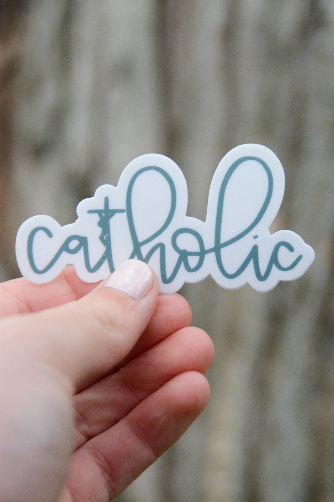 Catholic Vinyl Sticker Catholic Quote Sticker or Decal - Etsy