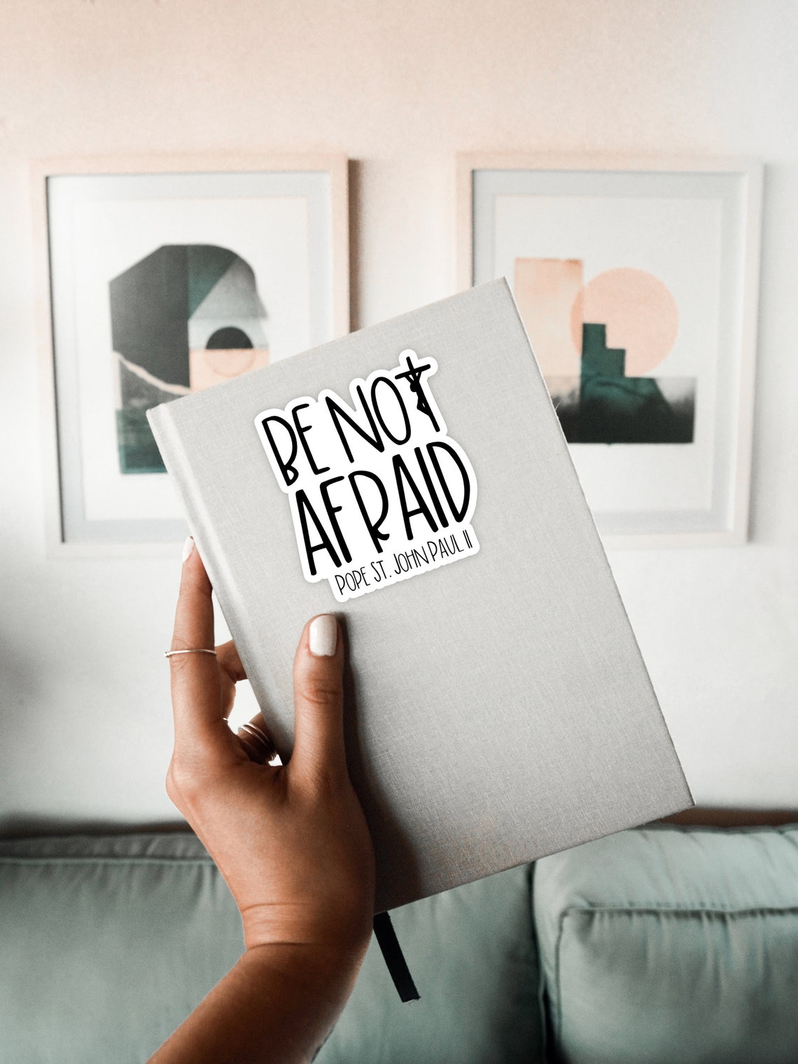 Be Not Afraid Pope St. John Paul II Vinyl Sticker Catholic - Etsy