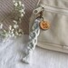 Catholic Macrame Keychain With Wood Attachment | Catholic Saint Quote ...