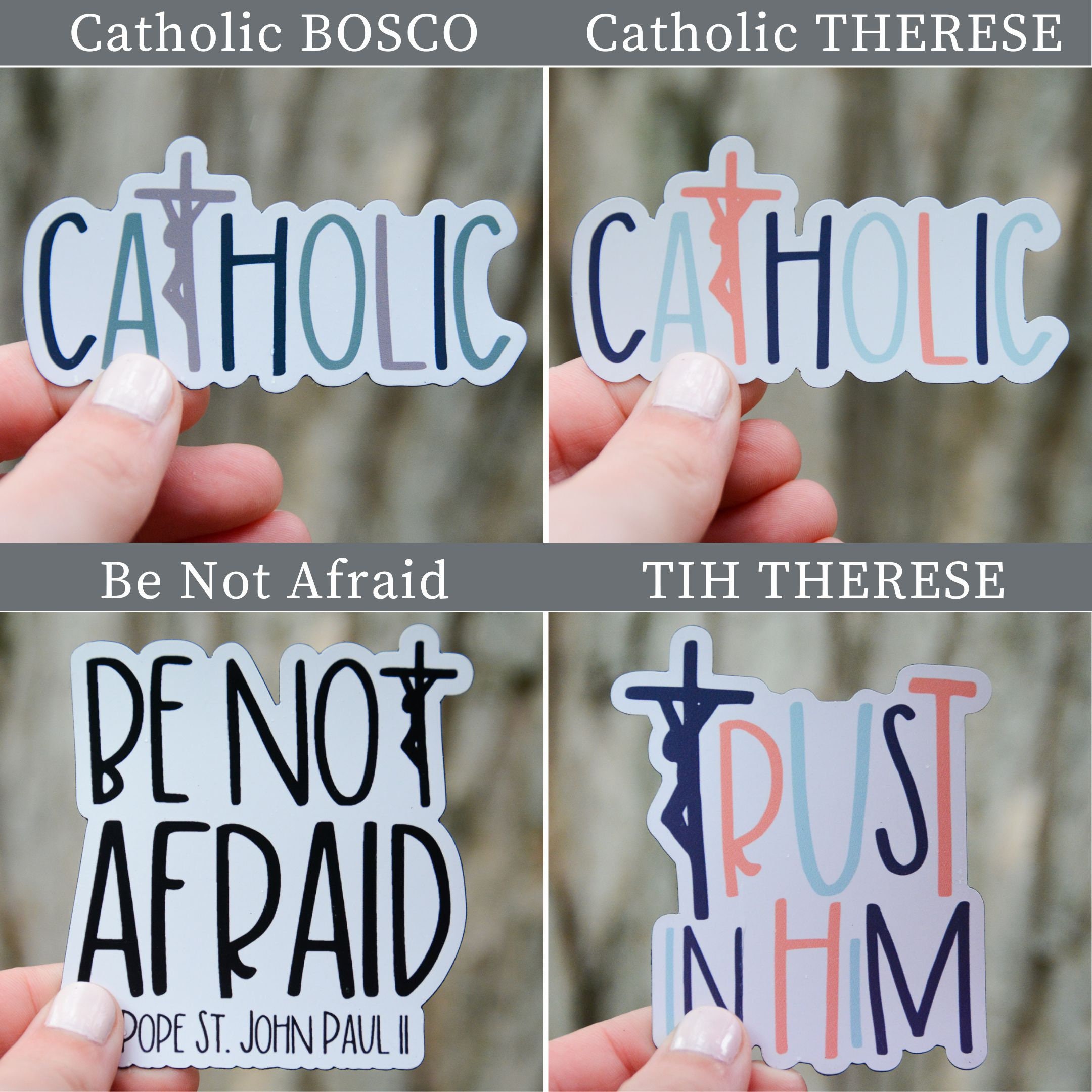 5 Pack Catholic Magnet Bundle Catholic Saint Quote Magnet - Etsy