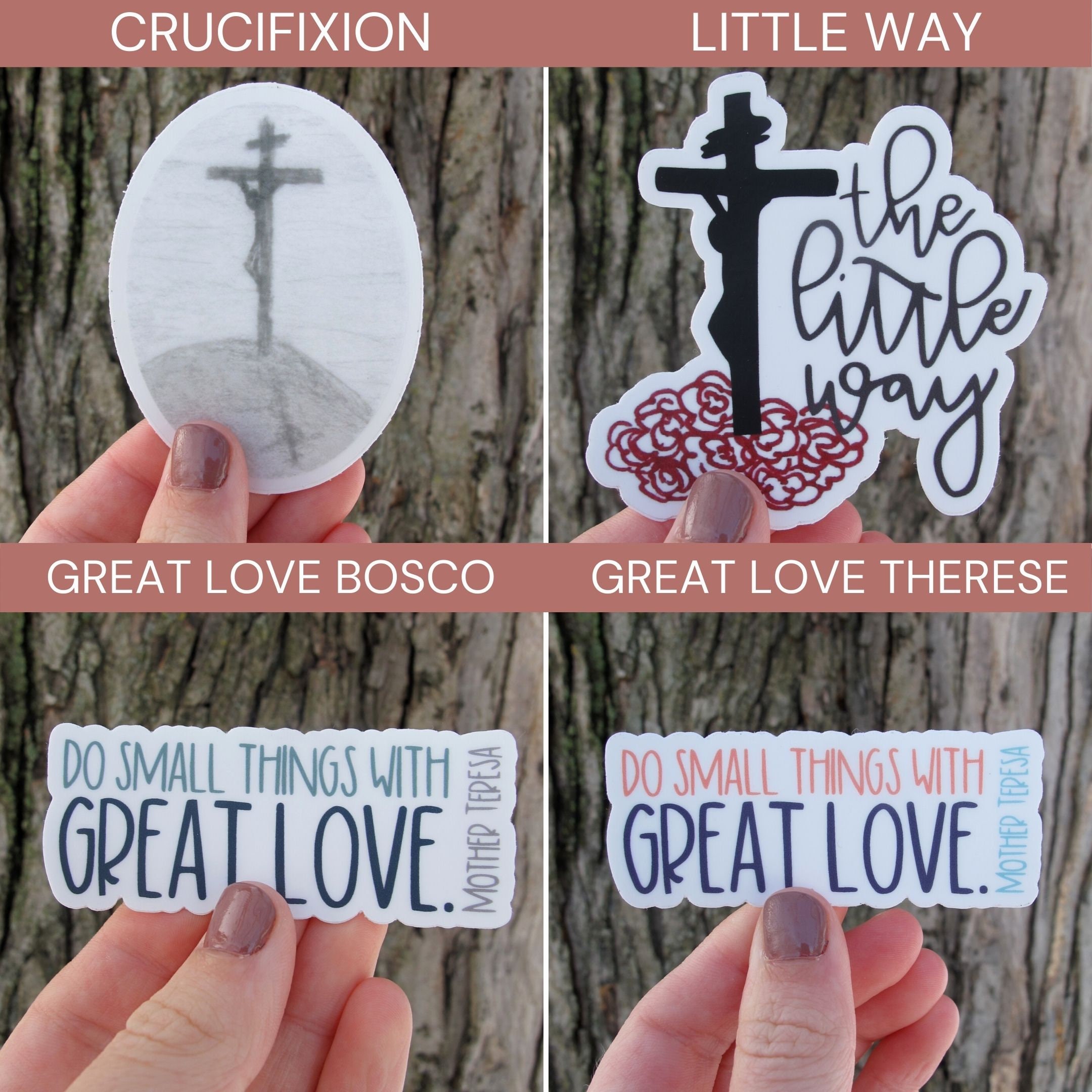 10 Pack of Catholic Saint Vinyl Stickers Custom Sticker | Etsy