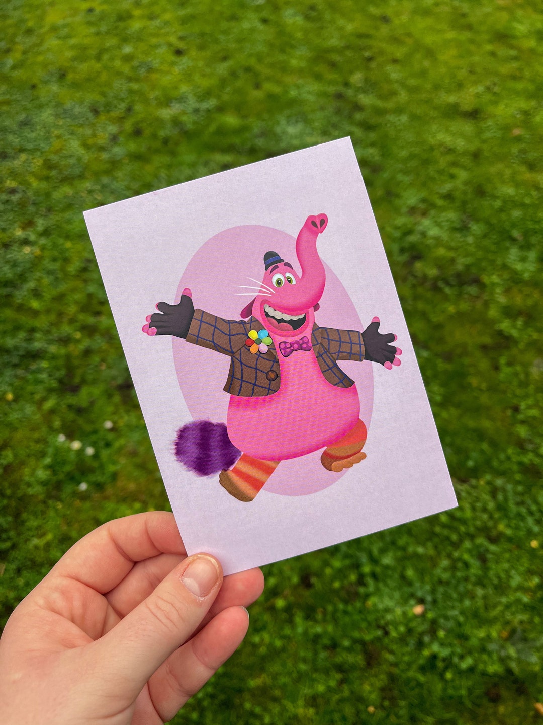 Bing Bong Postcard Inside Out Art Print - Etsy