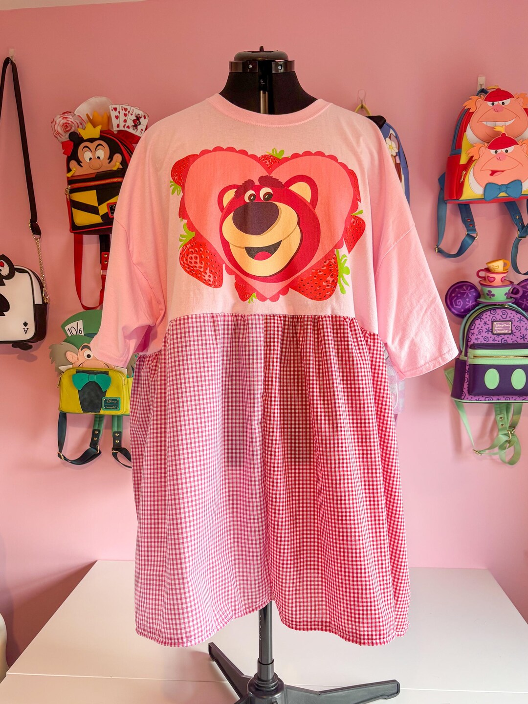 Toy Story Lotso Made to Order Tshirt Dress - Etsy
