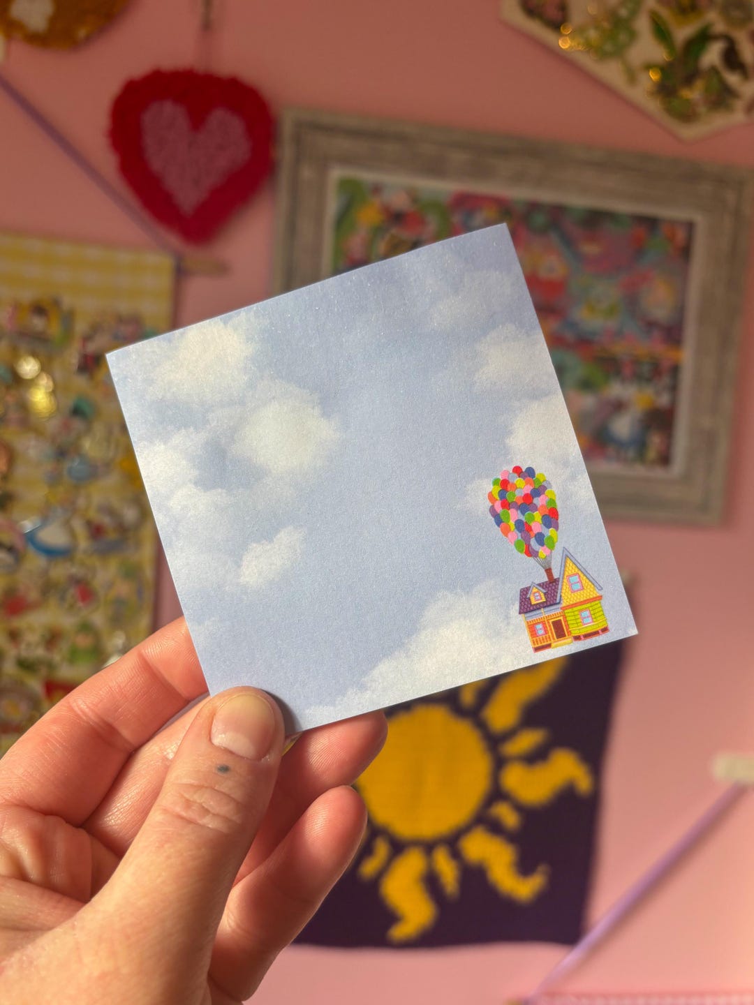 Balloon House Sticky Notes - Etsy