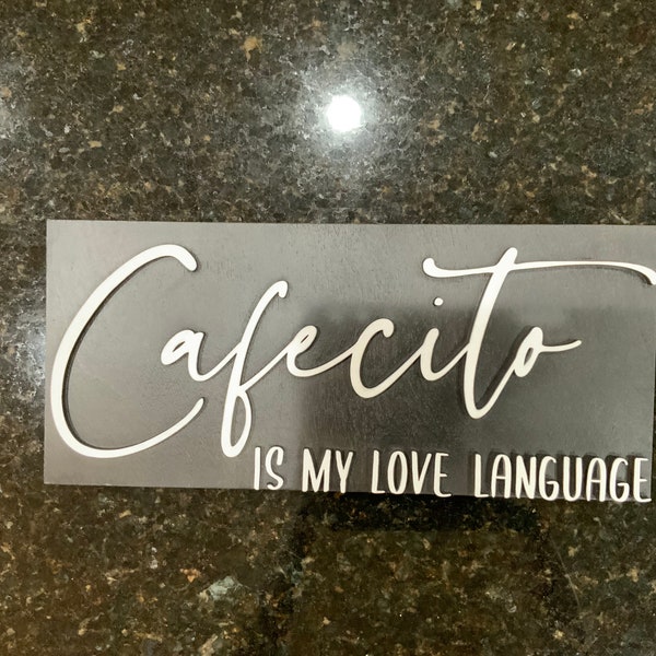 Cafecito Sign - Etsy