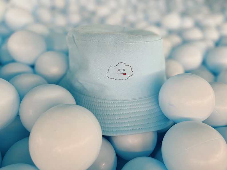 Baby Blue Bucket Hat - Etsy