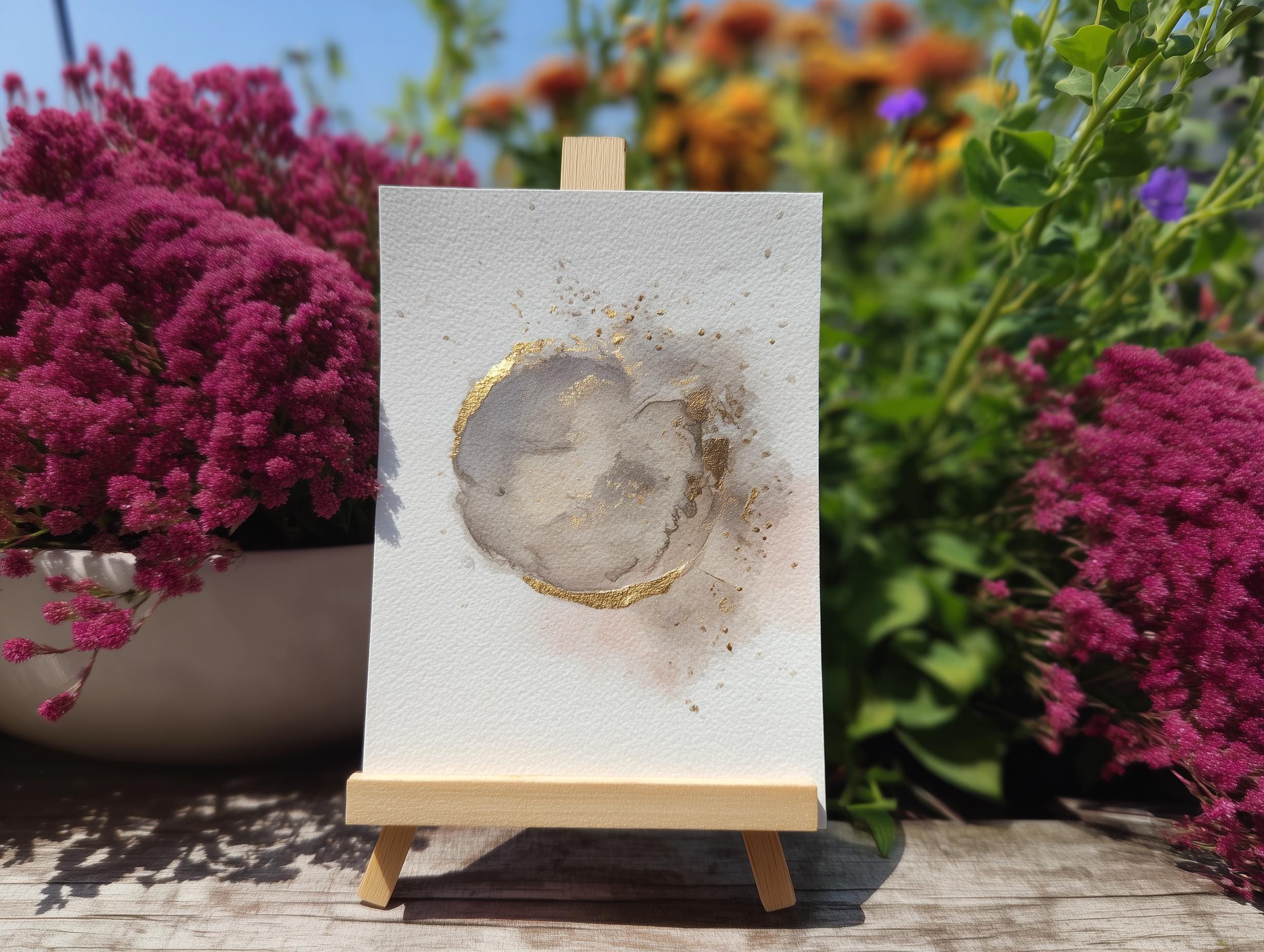 Fine Art Abstract Embryo Watercolor Painting | Embryo Art| IVF Embryo ...