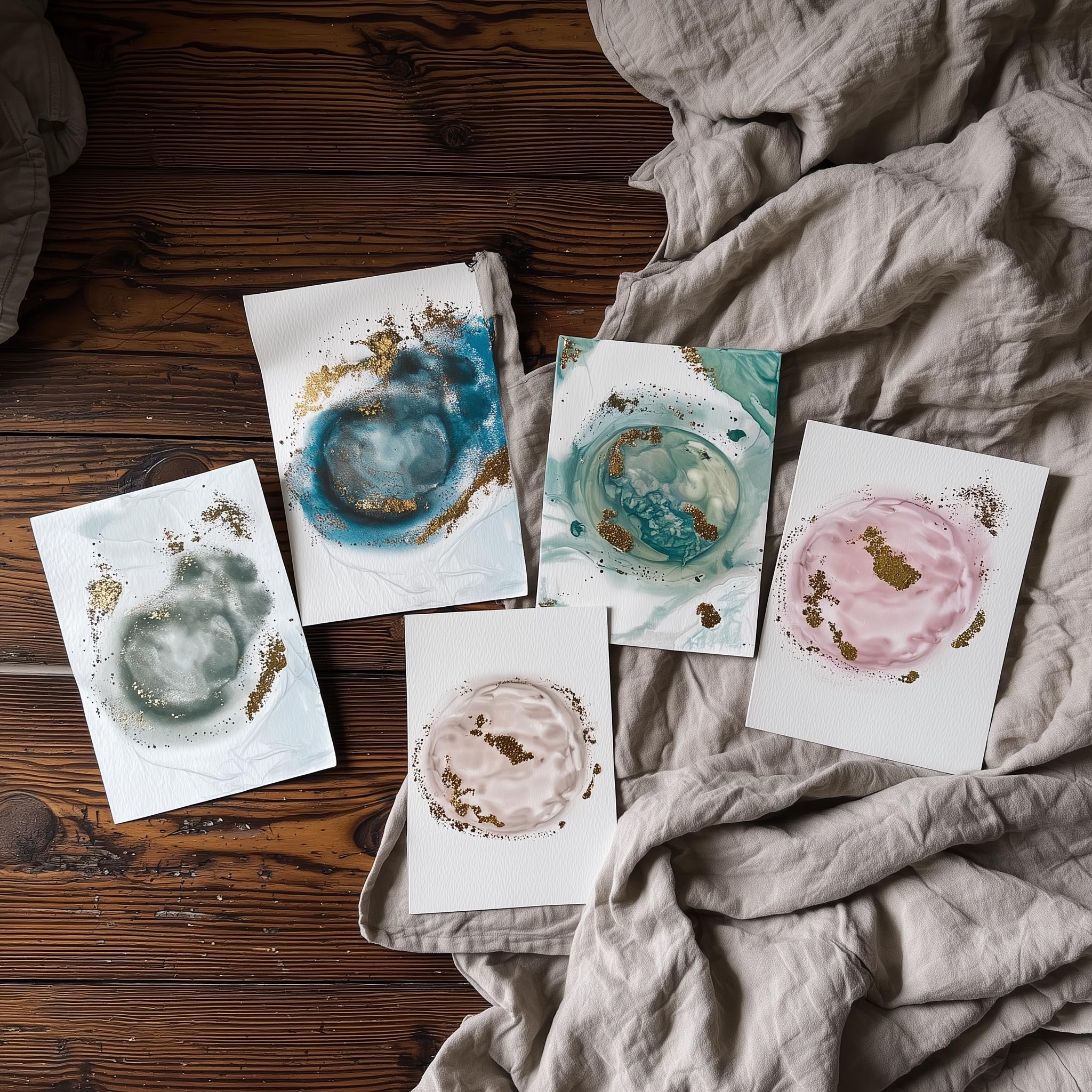 Fine Art Abstract Embryo Watercolor Painting | Embryo Art| IVF Embryo ...