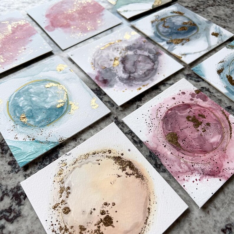 Fine Art Abstract Embryo Watercolor Painting | Embryo Art| IVF Embryo ...