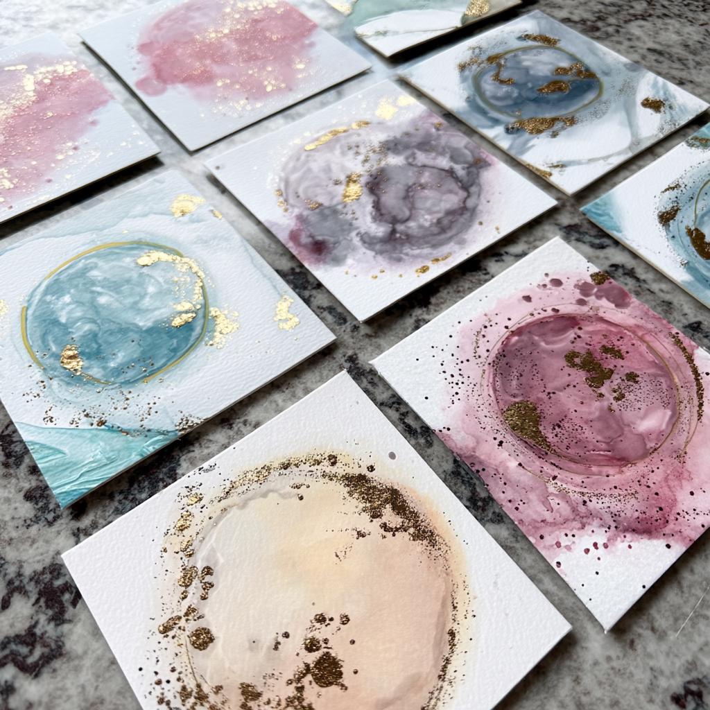Fine Art Abstract Embryo Watercolor Painting | Embryo Art| IVF Embryo ...