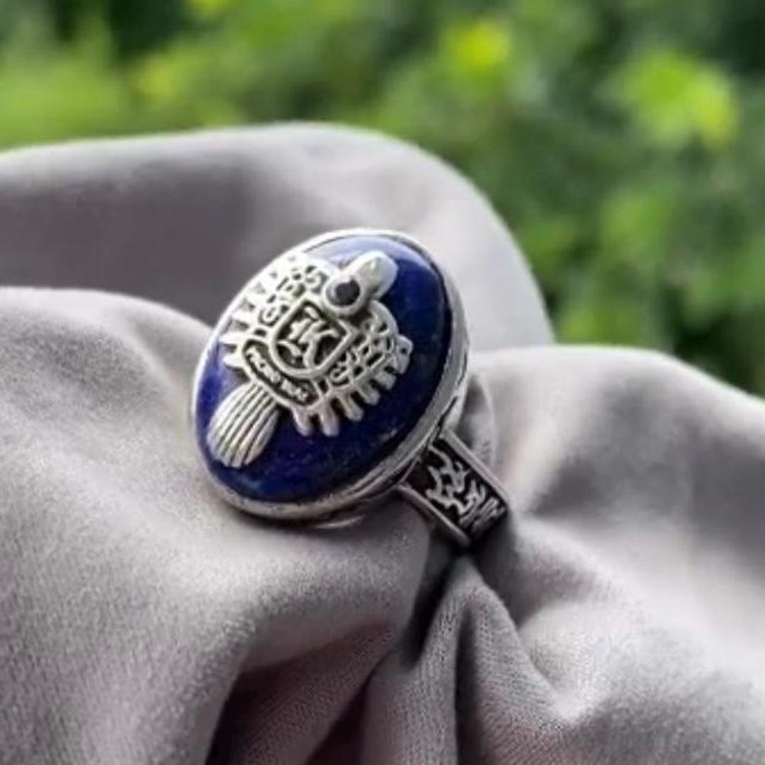 Gabriele Damon Ring (vampire Diaries) 925 Sterling Silver With Antique ...