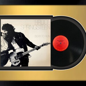 Born to Run by Bruce Springsteen Vinyl LP Record Framed and Ready to ...