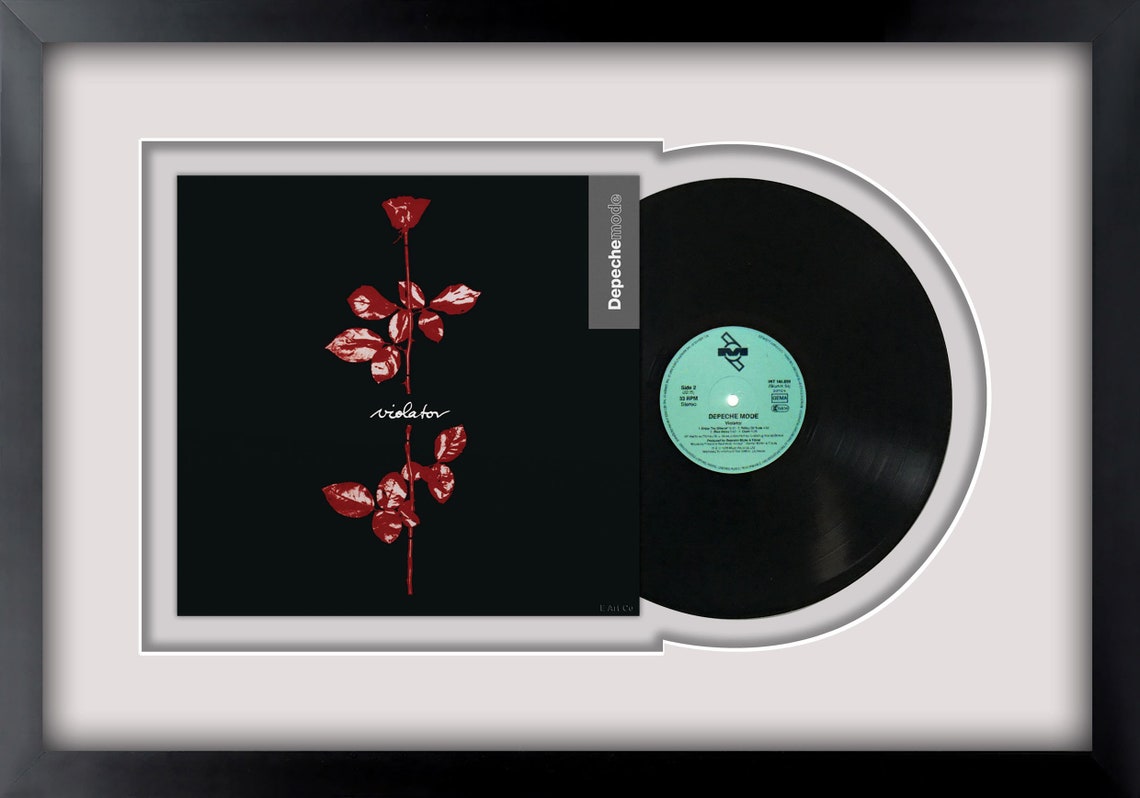 Depeche Mode Violator Vinyl LP Record Framed and Ready to | Etsy