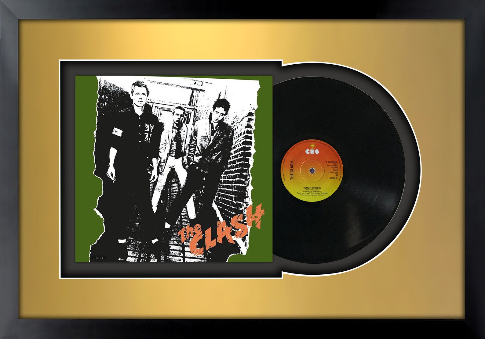 The Clash by the Clash Vinyl LP Record Framed and Ready to - Etsy