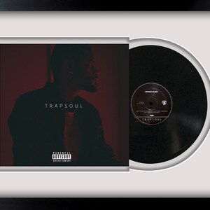 Trapsoul by Bryson Tiller Vinyl LP Record Framed and Ready to Hang ...