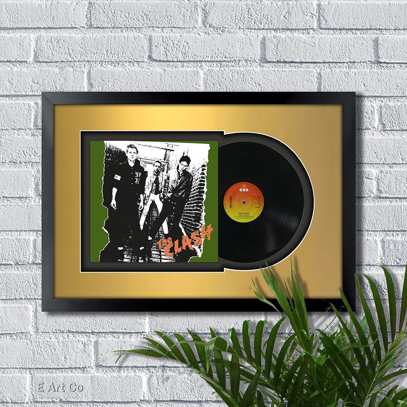 The Clash by the Clash Vinyl LP Record Framed and Ready to - Etsy