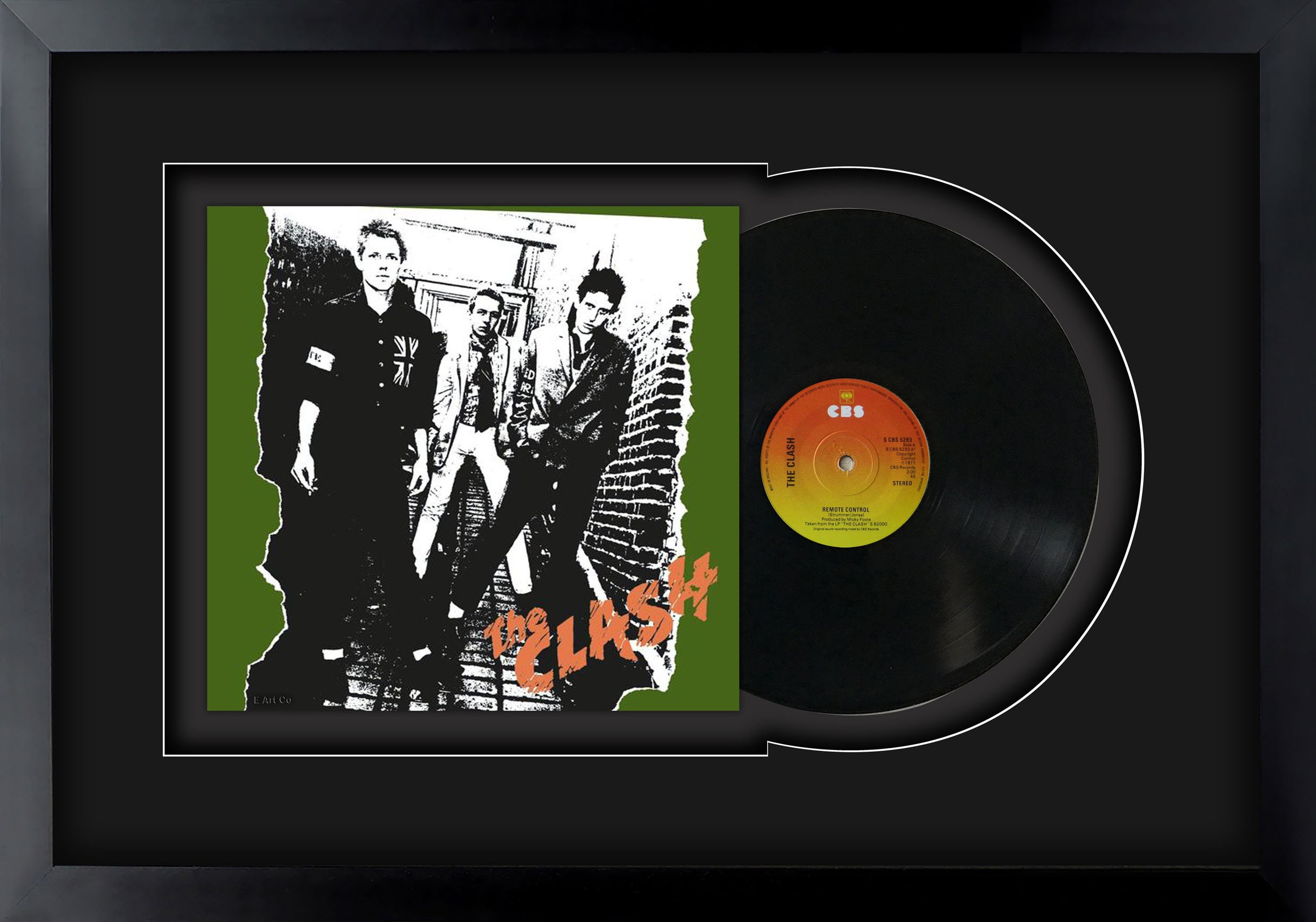 The Clash by the Clash Vinyl LP Record Framed and Ready to - Etsy