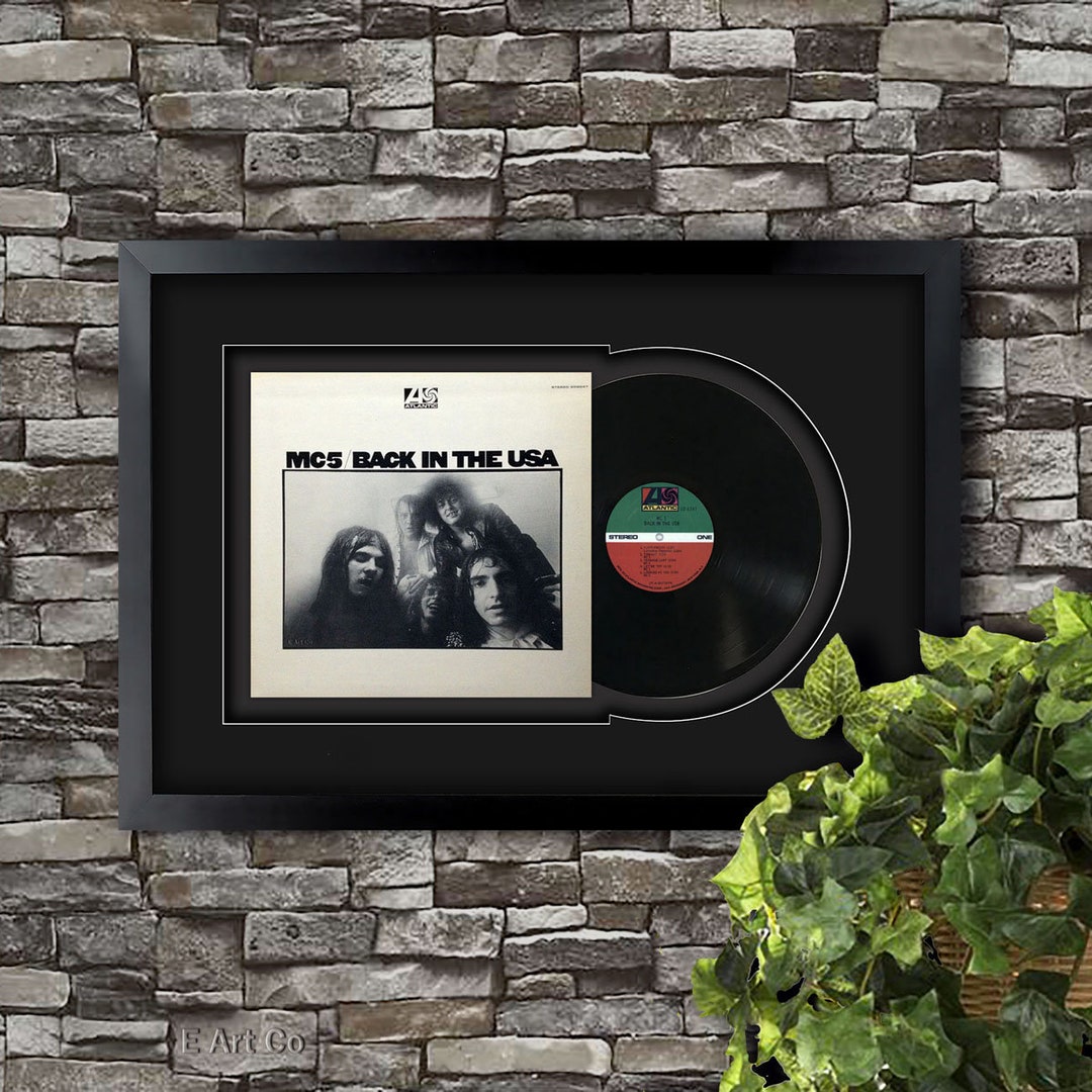 MC5, Back in the USA, Vinyl LP Record Framed and Ready to Hang, Music ...