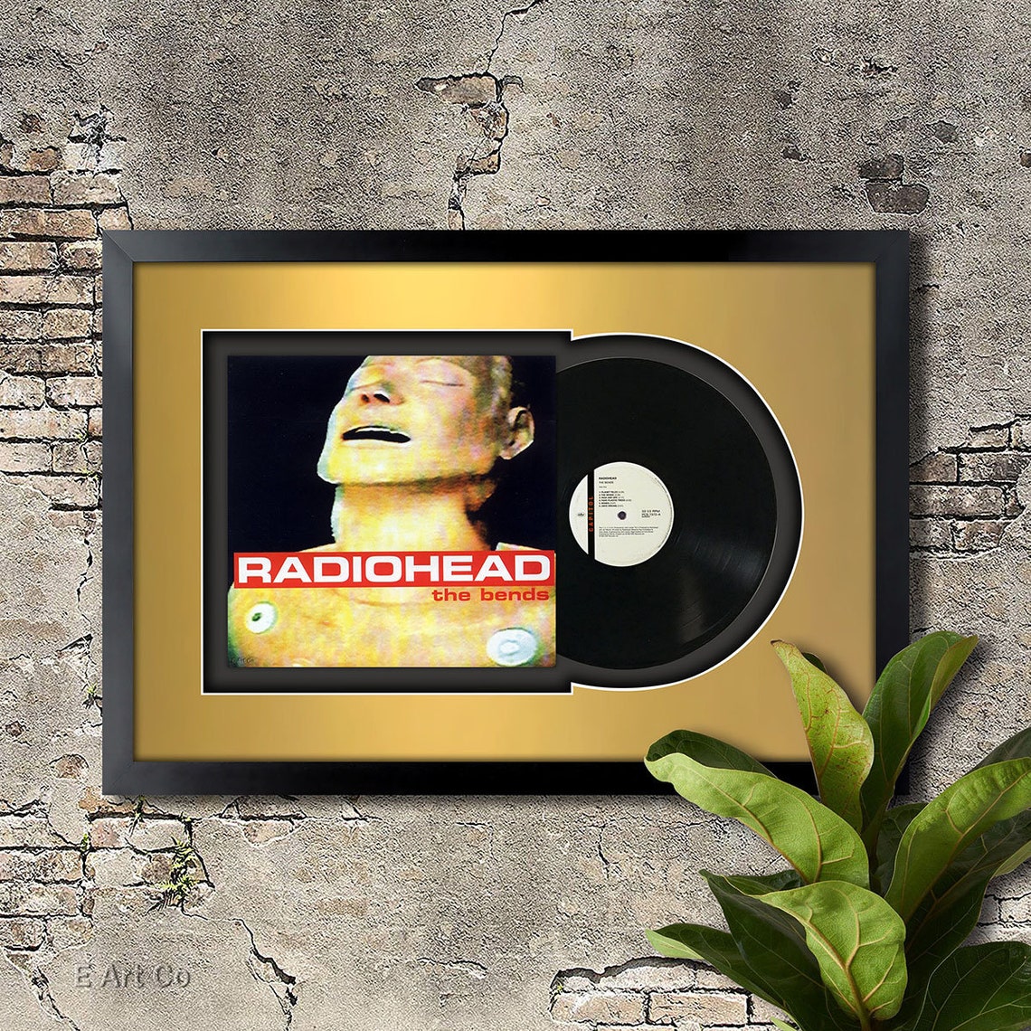 The Bends by Radiohead Vinyl LP Record Framed and Ready to | Etsy