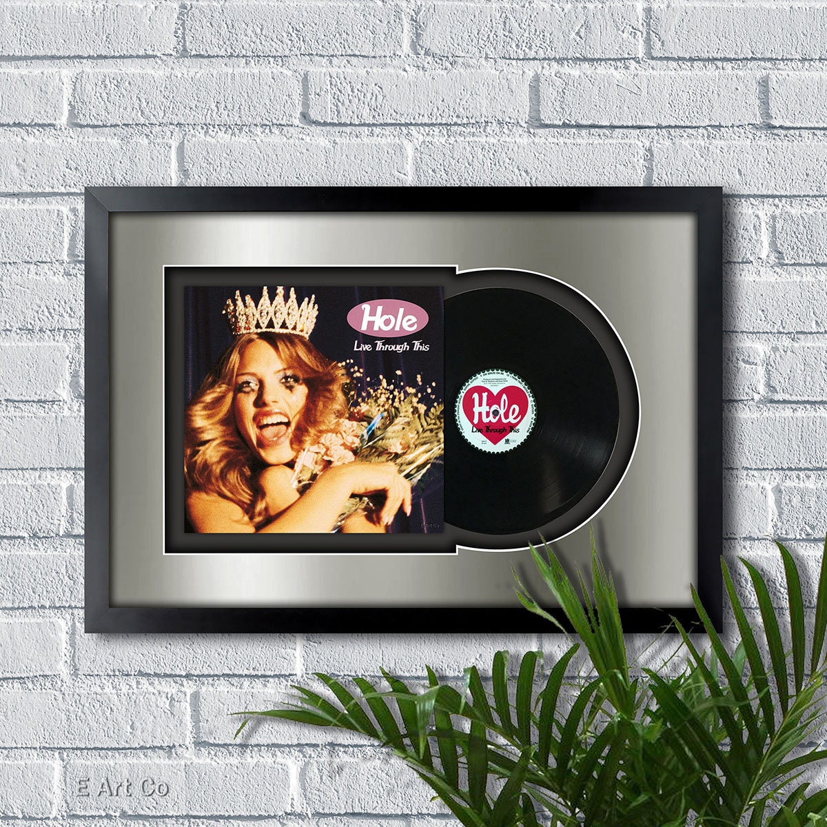 Hole Live Through This Vinyl LP Record Framed and Ready to - Etsy