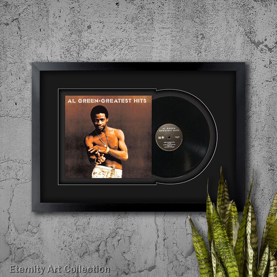 Greatest Hits Clear Vinyl by Al Green Vinyl LP Record Framed | Etsy