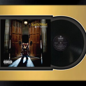 Late Registration by Kanye West, Vinyl LP Record Framed and Ready to ...