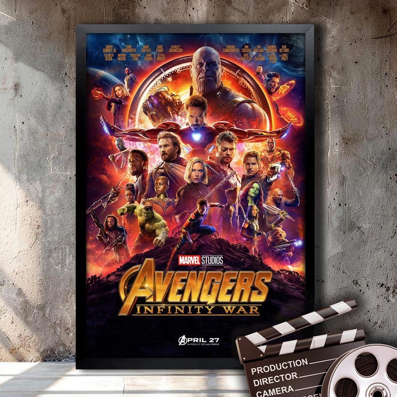 Infinity War Poster - Etsy