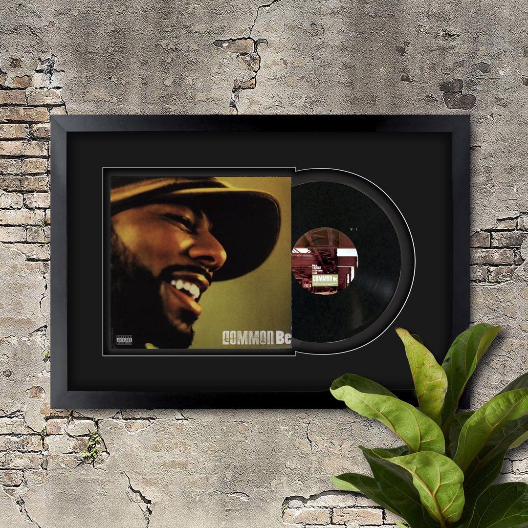 Be, Common, Vinyl LP Record Framed and Ready to Hang, Music Gift ...
