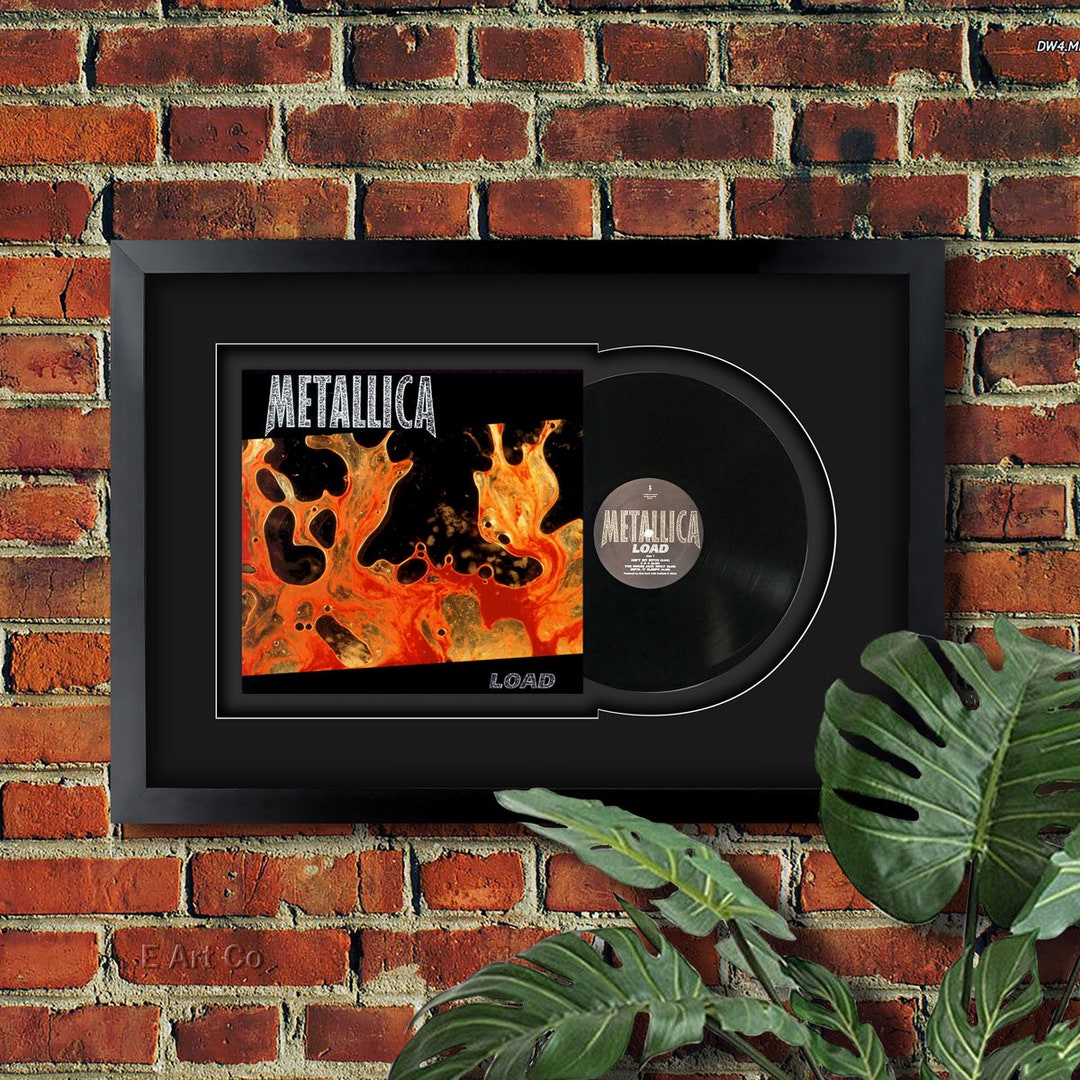 Metallica, Load , Vinyl LP Record Framed and Ready to Hang,music Gift ...