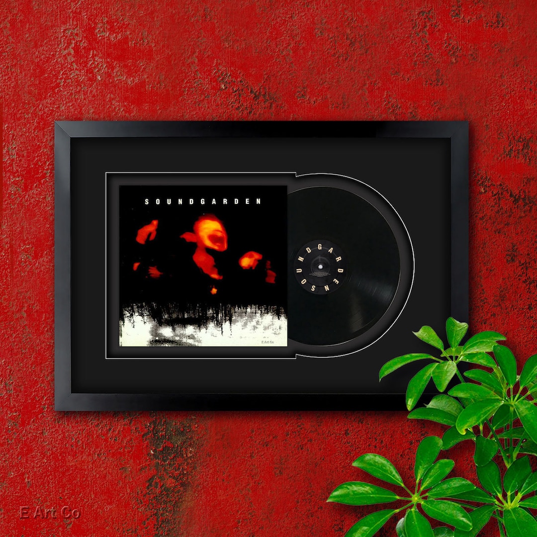 Soundgarden, Superunknown Vinyl LP Record Framed and Ready to Hang ...