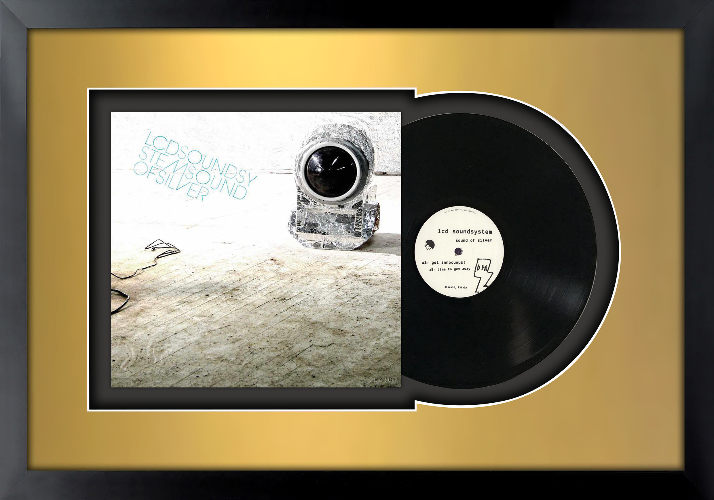 LCD Soundsystem Sound of Silver Vinyl LP Record Framed and - Etsy