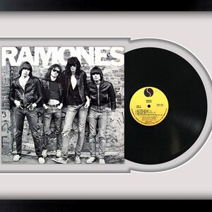 Ramones by Ramones , Vinyl LP Record Framed and Ready to Hang,music ...